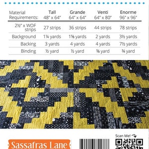 Mapleton Avenue Quilt Quilting Pattern by Sassafras Lane Designs BRAND NEW, Please See ...