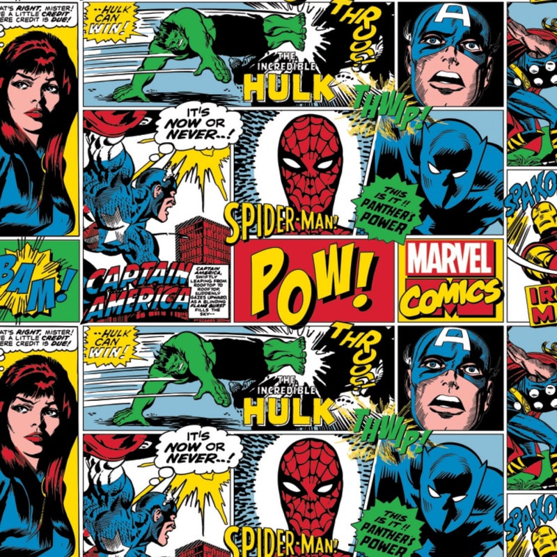 Comic Strip Fabric - Etsy