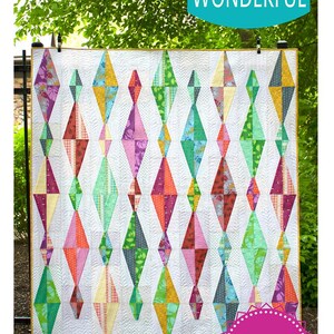 The Diamond Daze Quilt Quilting Pattern From Sew Kind of Wonderful NEW ...