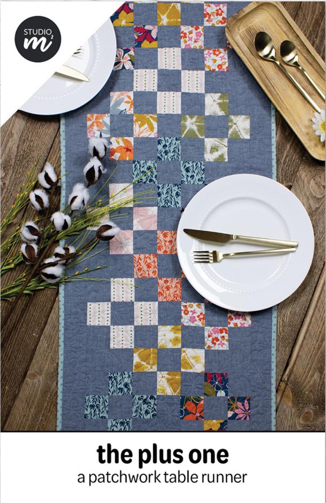 Plus One Table Runner Sewing Pattern, From Studio M Squared BRAND NEW ...