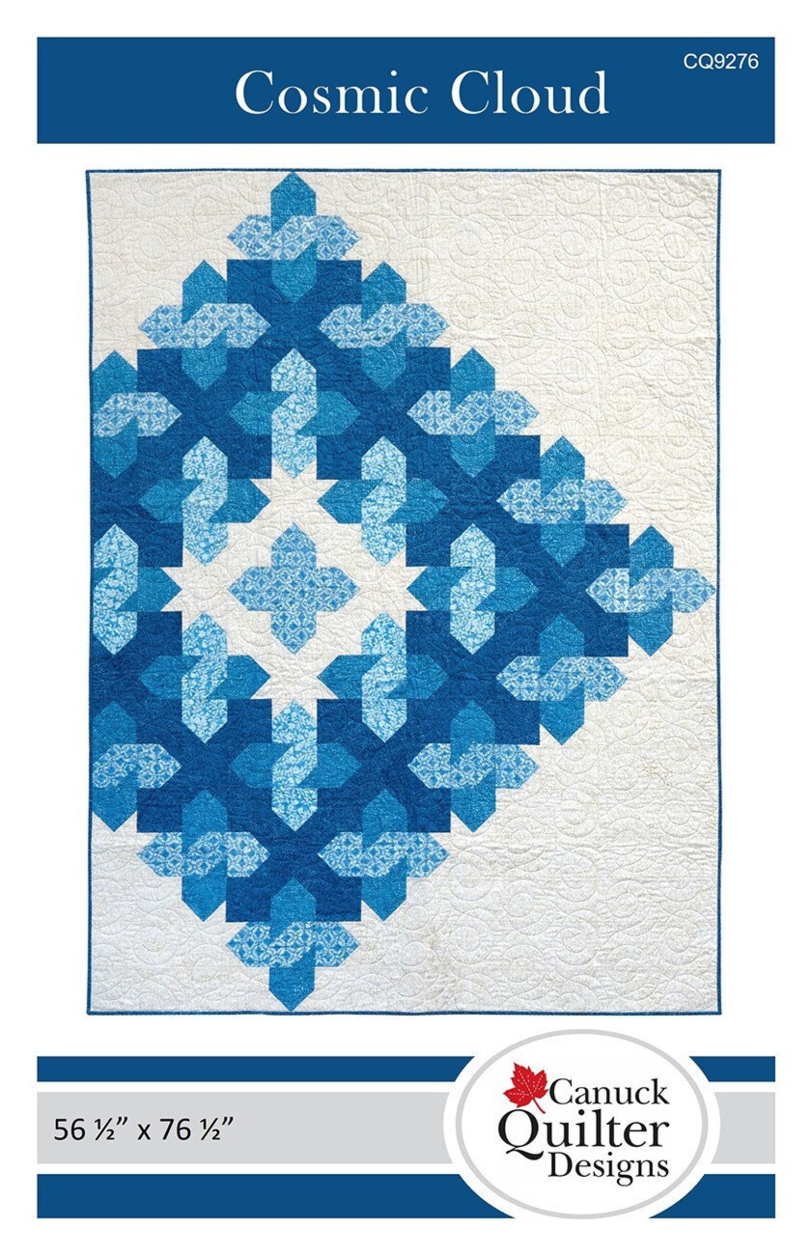 Cosmic Cloud Quilt Quilting Pattern, From Canuck Quilter Designs BRAND ...