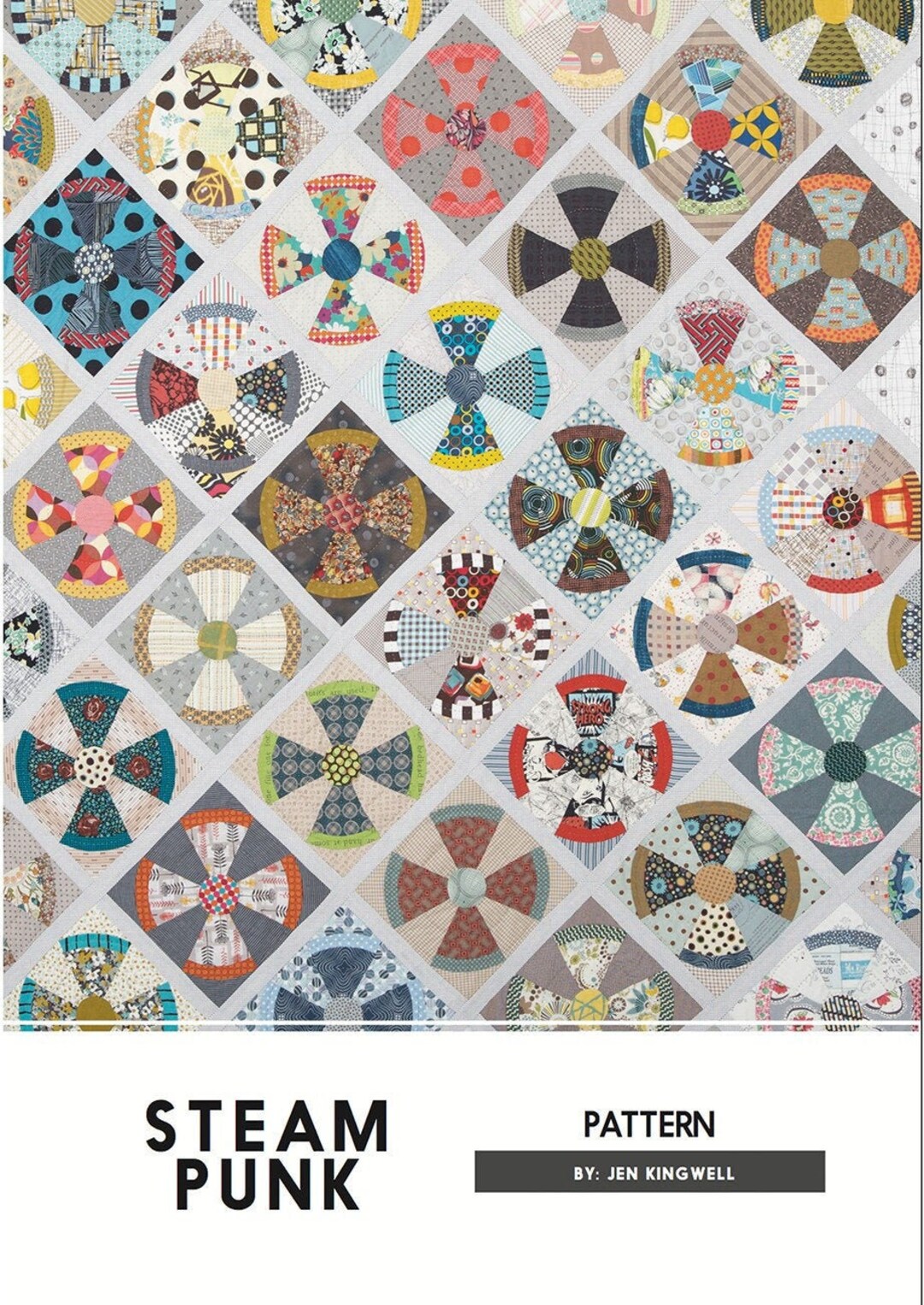 Steam Punk Quilt Quilting Pattern From Jen Kingwell Designs, Please See ...