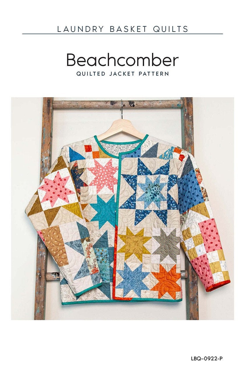 Beachcomber Quilted Jacket Quilting Pattern From Laundry Basket Quilts ...