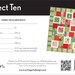 Perfect Ten Quilt Quilting Pattern, From Swirly Girls Design BRAND NEW ...