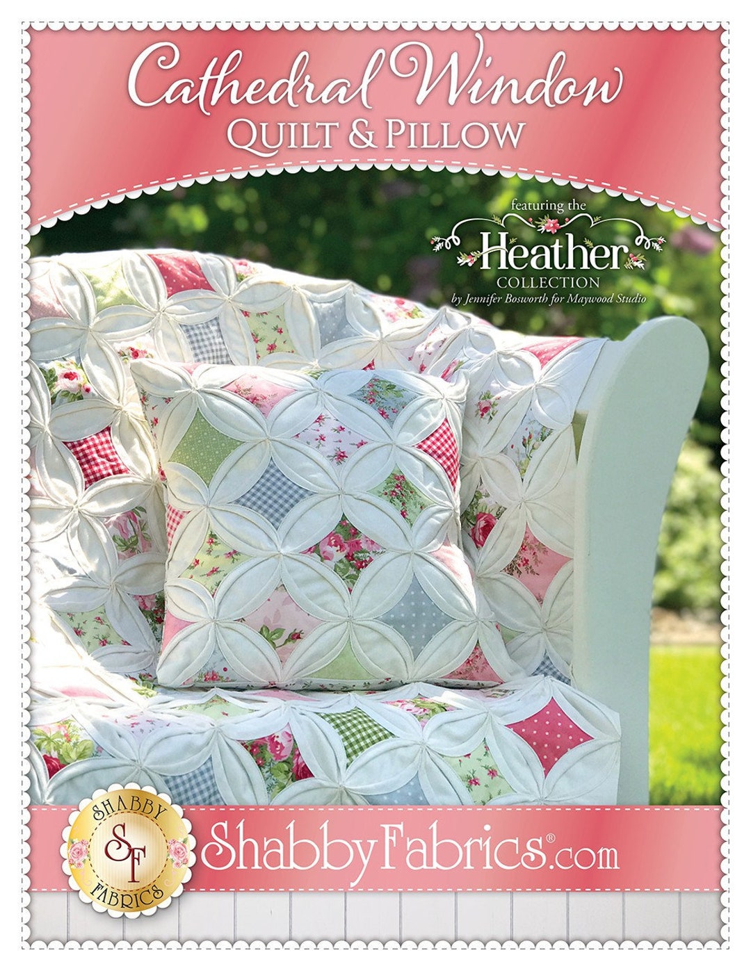 Heather Cathedral Quilt and Pillow Quilting and Sewing Pattern From ...