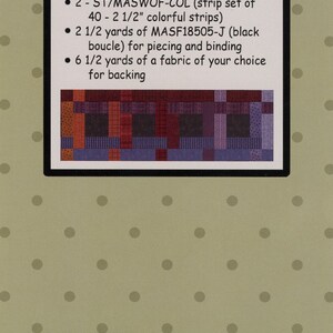 Woven Windows Quilt Quilting Pattern From All Through the Night BRAND ...