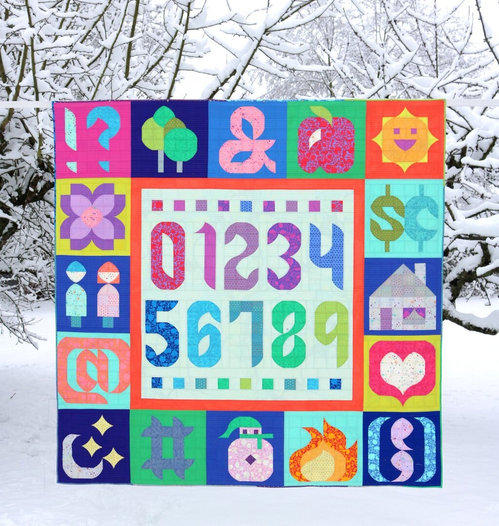 Text Me Quilt A Pieced Quilting Pattern Book by Sew Kind of - Etsy