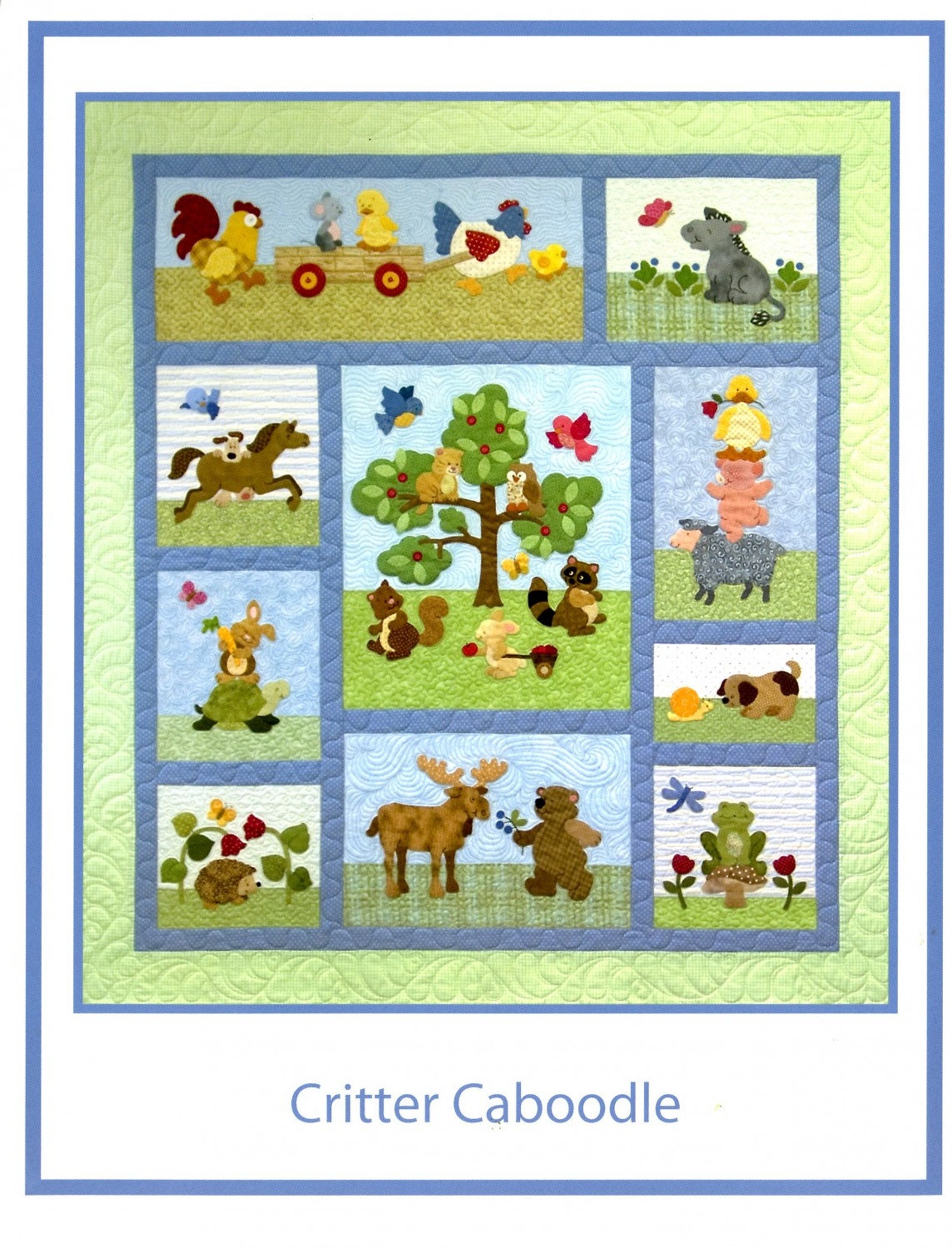 Critter Caboodle Book of Quilting and Sewing Patterns From Brandywine ...