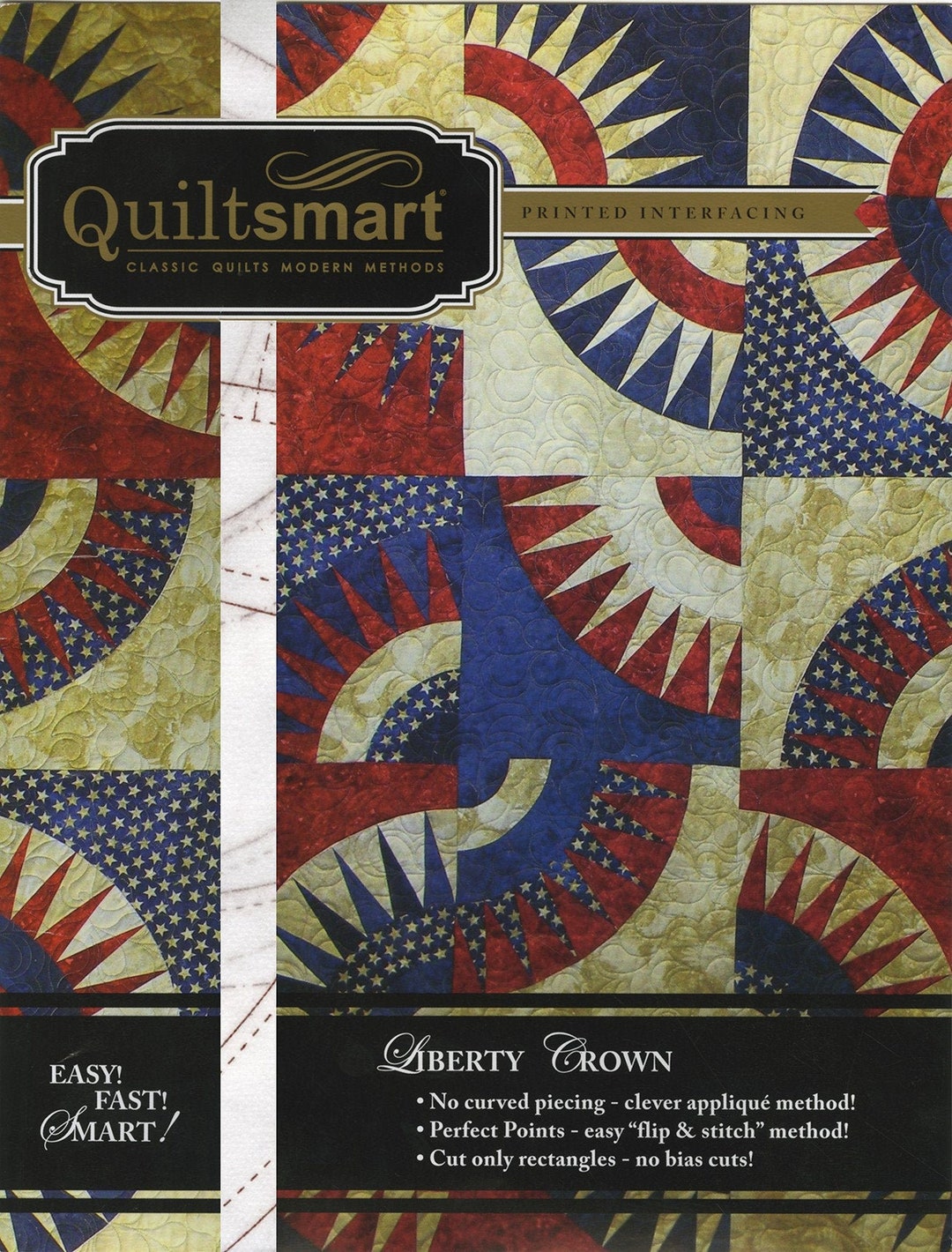 Liberty Crown Classic Pack Pieced Quilting Pattern From Quiltsmart ...
