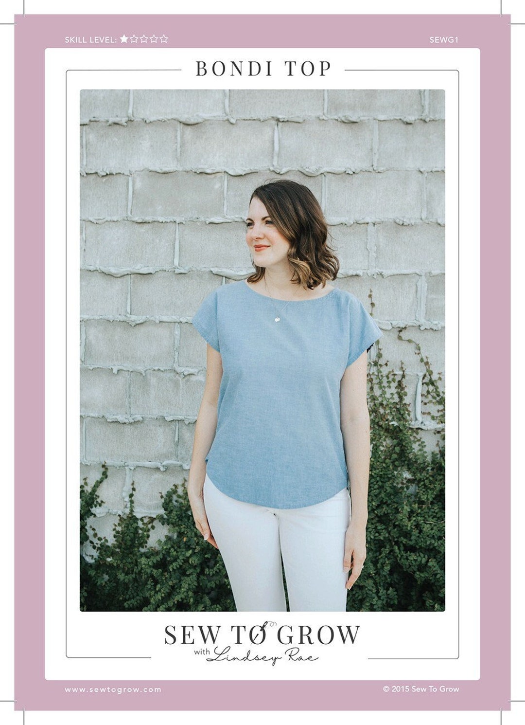 The Bondi Top Shirt Blouse Sewing Pattern, From Sew to Grow Patterns ...
