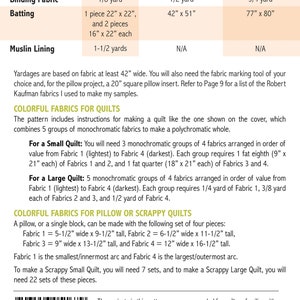 Polychromatic Quilt Quilting Pattern, From Elizabeth Hartman BRAND NEW ...