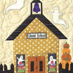 Sew Spooky Halloween, Complete Quilting and Applique Pattern Set From ...