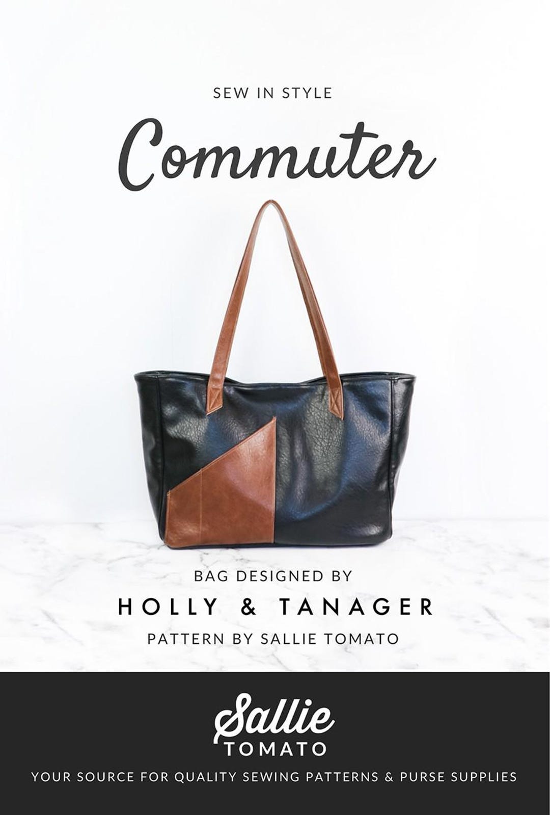 Commuter Bag Sewing Pattern From Sallie Tomato BRAND NEW, Please See ...