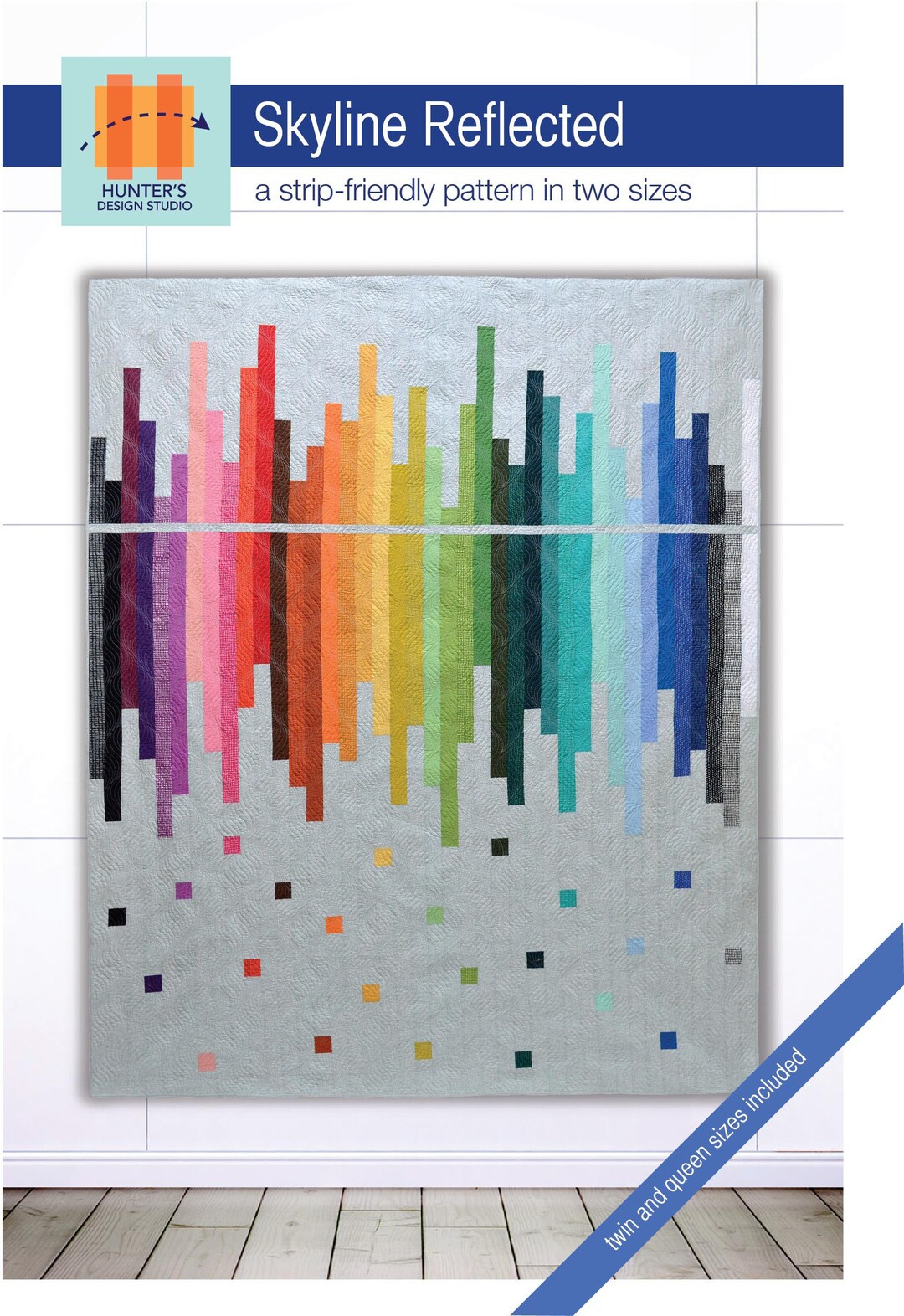 Skyline Reflected Quilt Quilting Pattern From Hunter's Design Studio ...