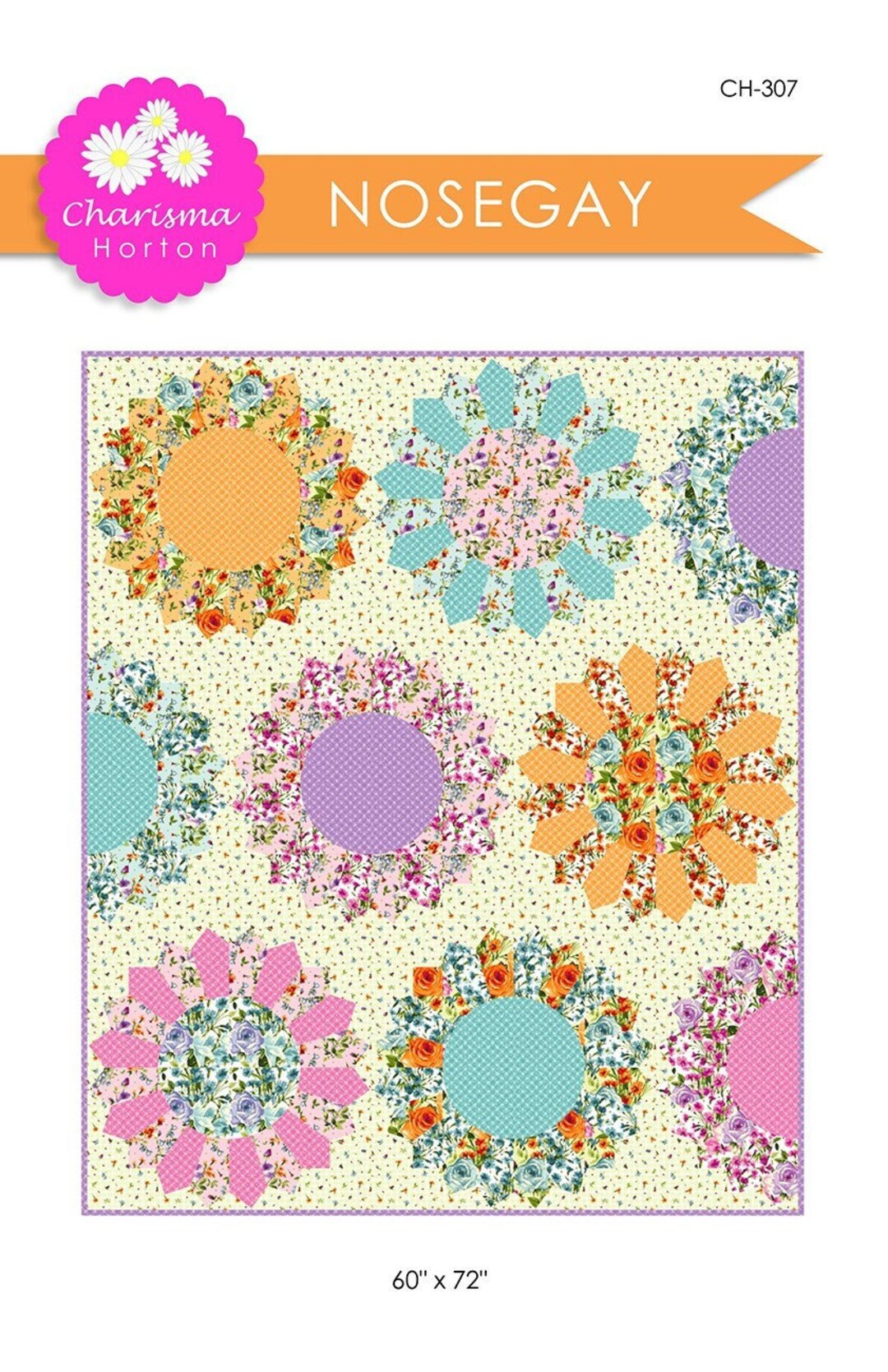 Nosegay Quilt Quilting Pattern, From Charisma Horton Patterns BRAND NEW ...