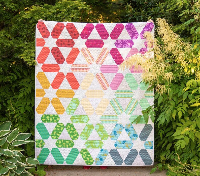 Bespoke Stars Quilt Pattern From Krista Moser the Quilted - Etsy