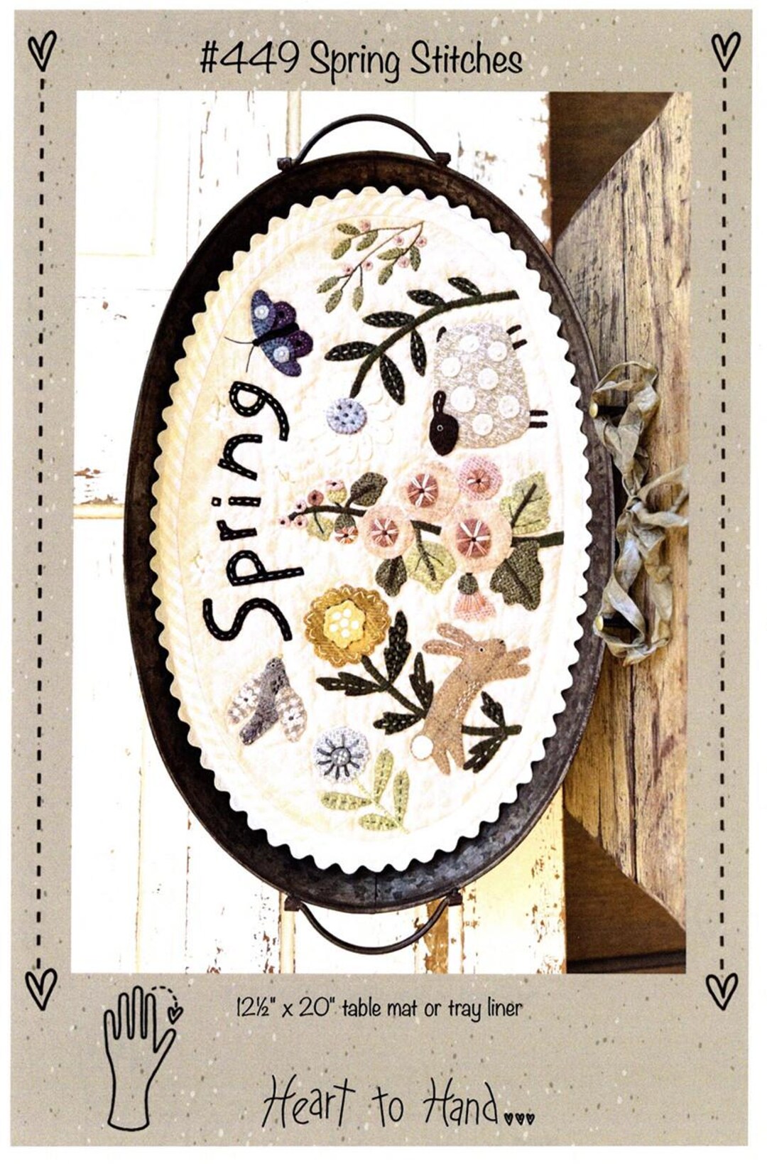 Spring Stitches Sewing Pattern, From Heart to Hand BRAND NEW, Please ...