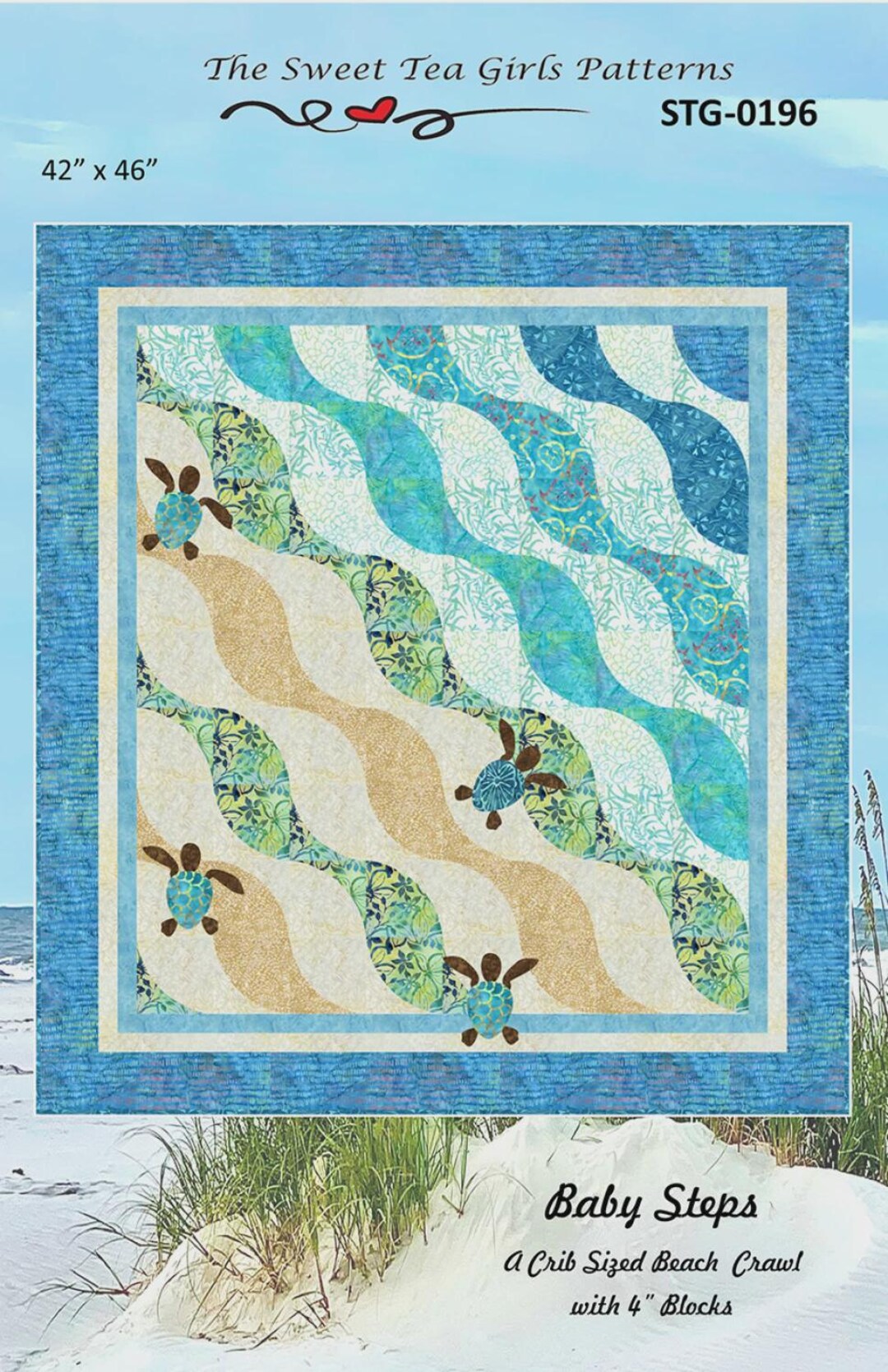 Baby Steps Quilt Quilting Pattern From Sweet Tea Girls BRAND NEW ...