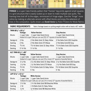 Fringe Quilt Quilting Pattern From Robin Pickens Quilt Patterns NEW ...