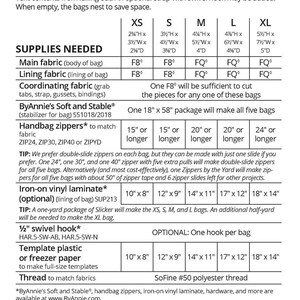 Clam up Zippered Pouches Sewing and Crafting Pattern From Byannie NEW ...