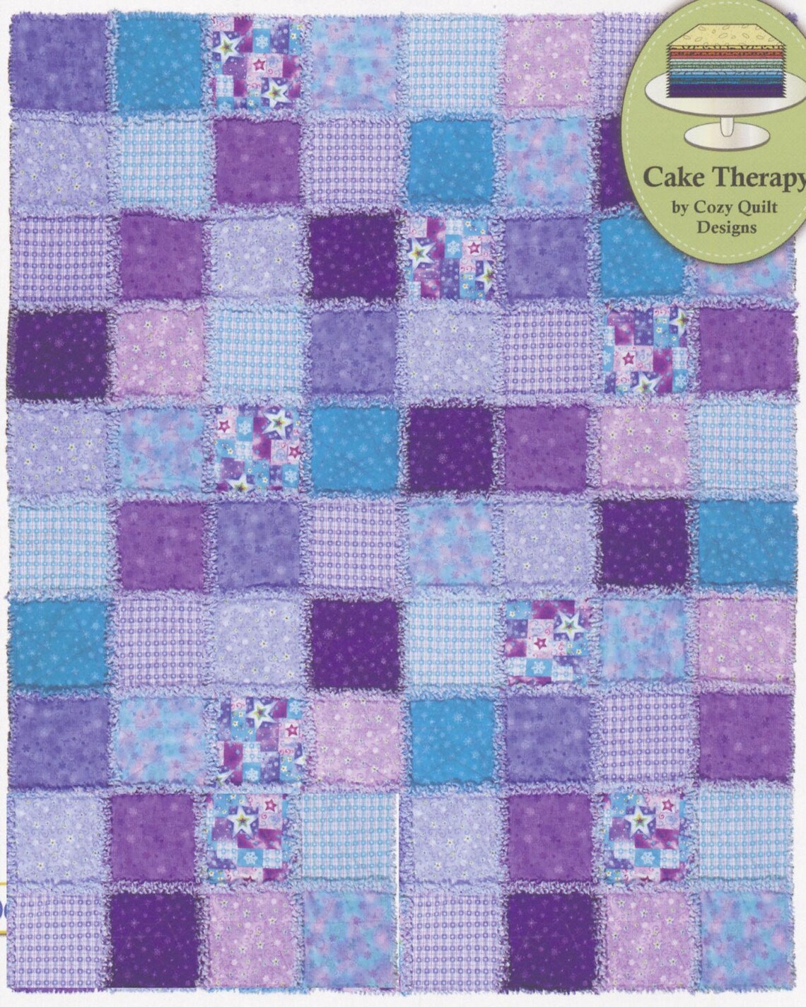 Raggy Layers Quilt Quilting Pattern From Cozy Quilt Designs - Etsy