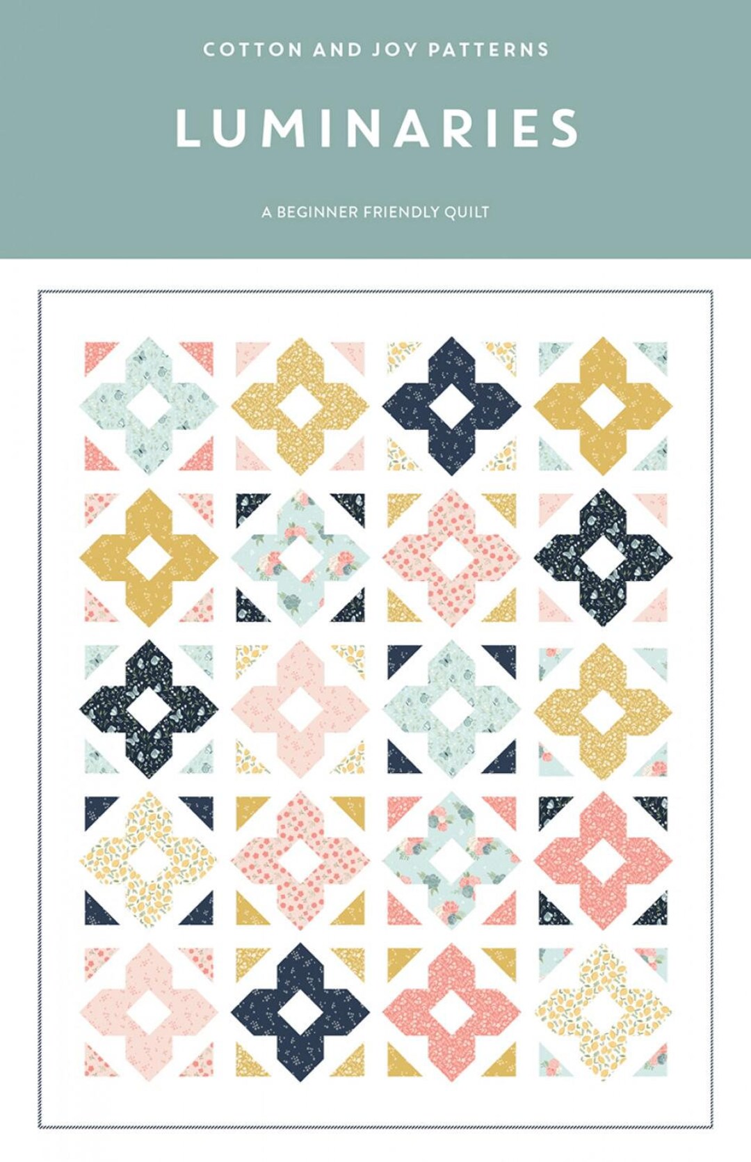Luminaries Quilt Quilting Pattern, From Cotton and Joy NEW, Please See ...