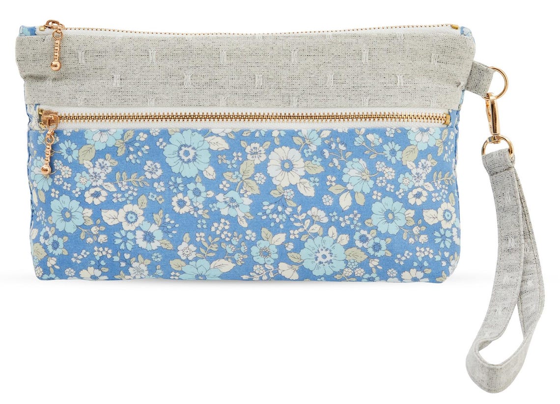 Double Zip Wristlet Kit Sewing Pattern From Zakka Workshop BRAND NEW ...