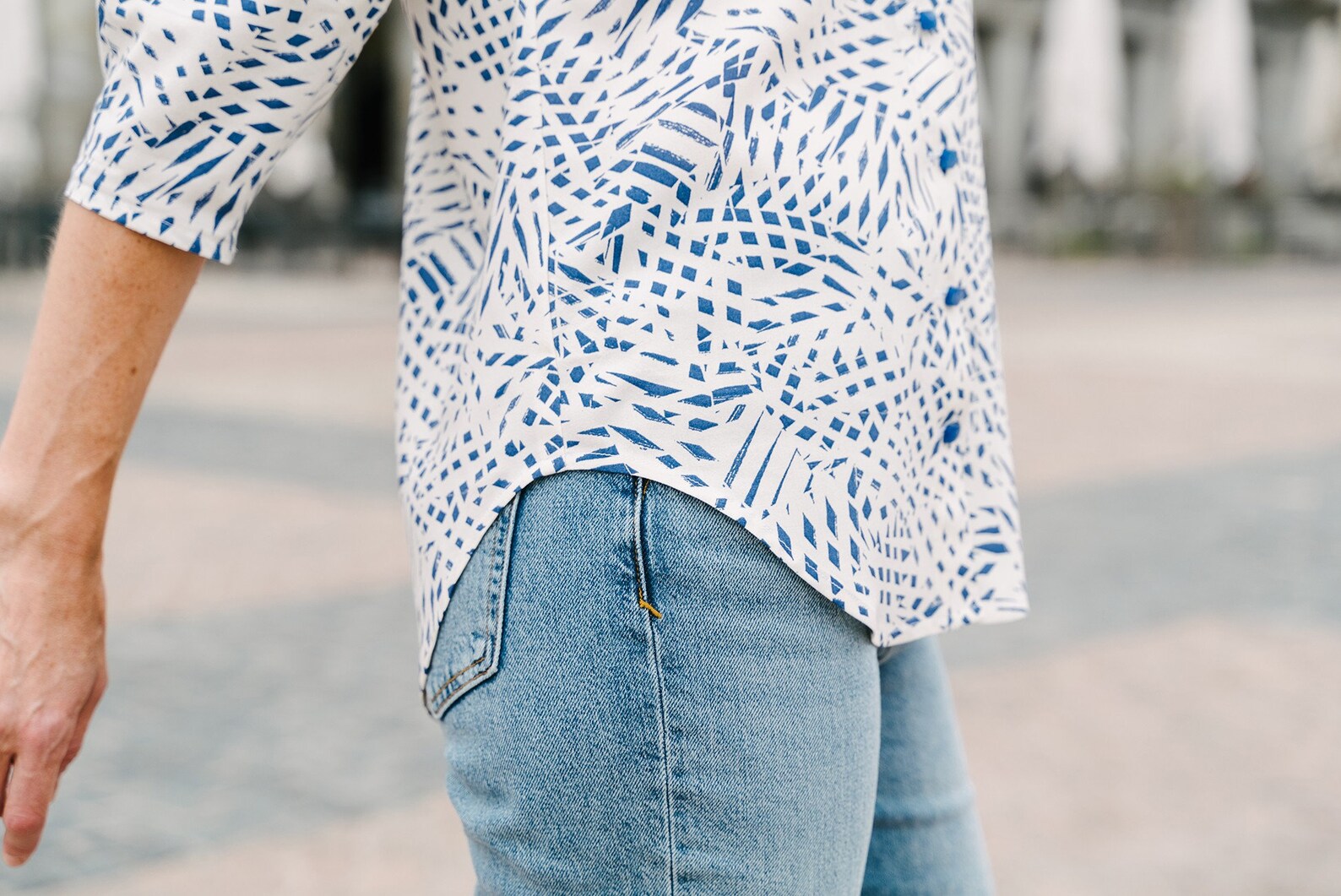 Geneva V-neck Blouse Top Sewing Pattern Sizes 0 to 20 From - Etsy