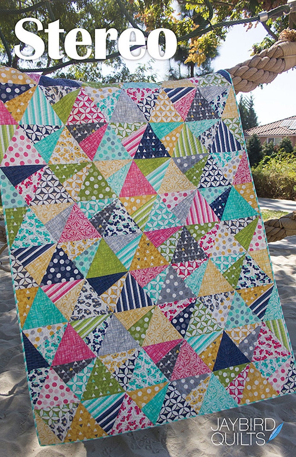 Stereo Pieced Quilt Quilting Pattern From Jaybird Quilts BRAND - Etsy