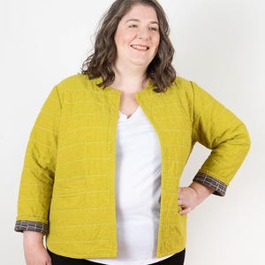 Tamarack Jacket Sewing Pattern, Sizes 14-30, From Grainline Studio LLC ...