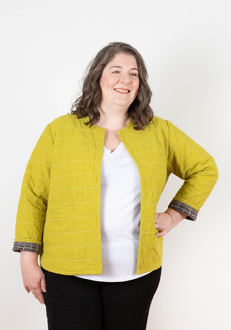 Tamarack Jacket Sewing Pattern, Sizes 14-30, From Grainline Studio LLC ...