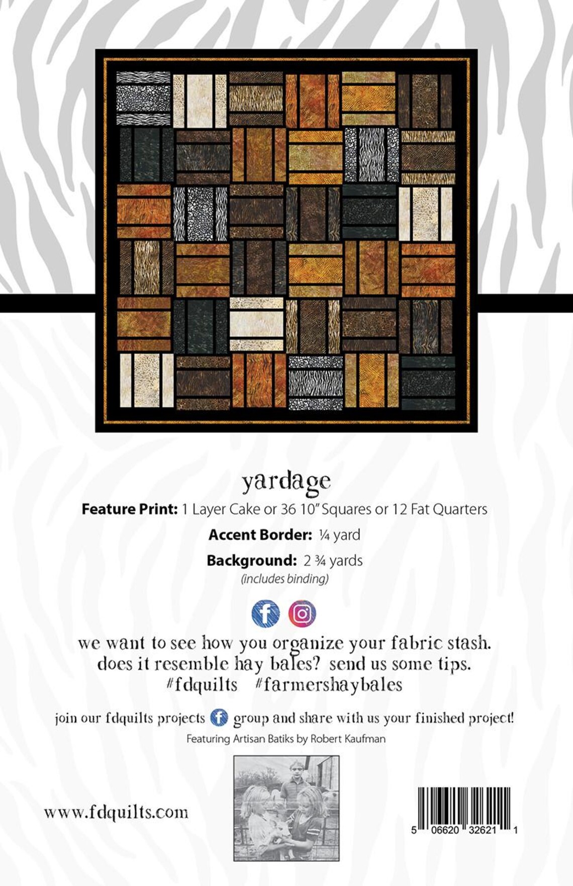 Farmer's Hay Bales Quilt Quilting Pattern From Farmers Daughter Quilts ...