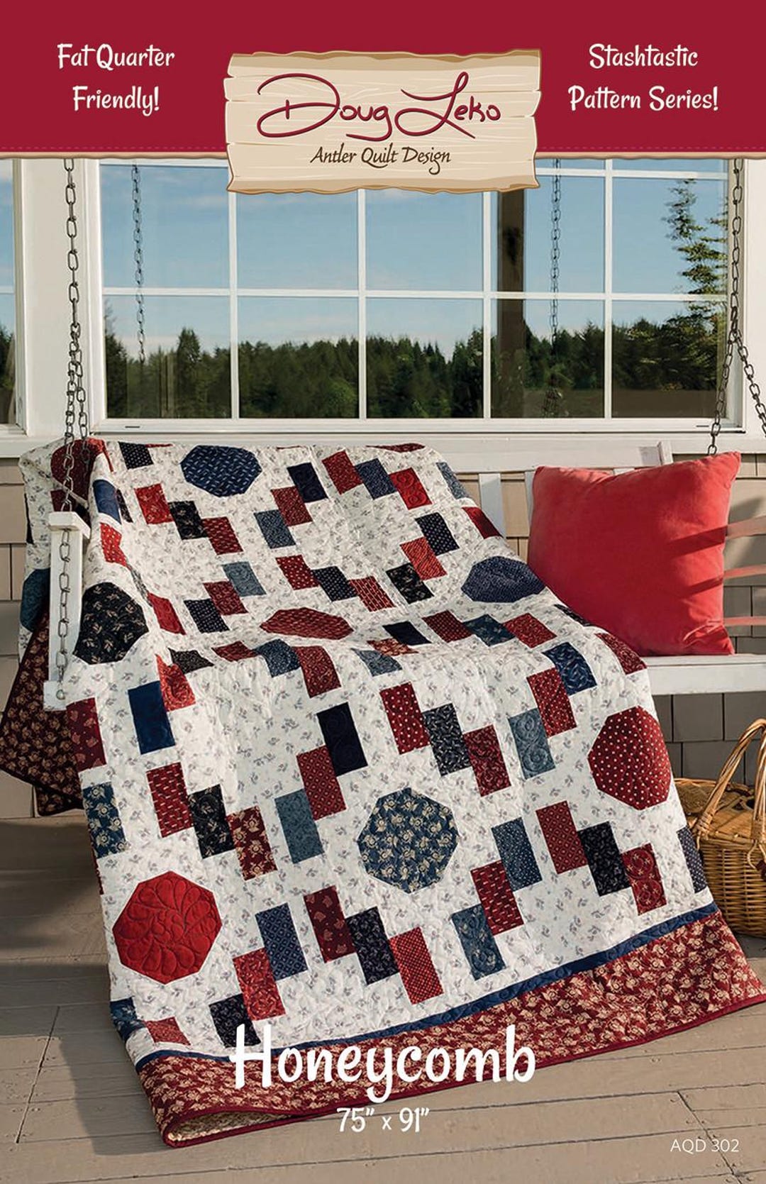 Honeycomb Quilt Quilting Pattern, From Antler Quilt Design BRAND NEW ...