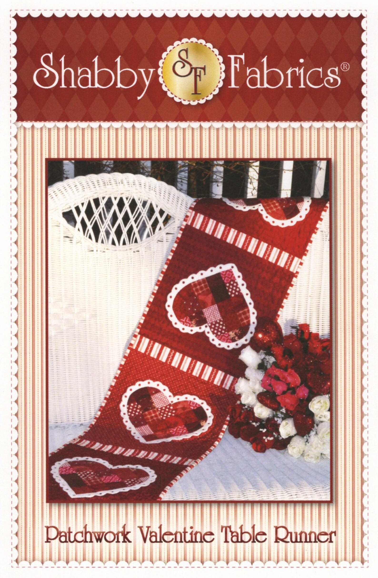 Patchwork Valentine Table Runner Quilting and Sewing Pattern - Etsy