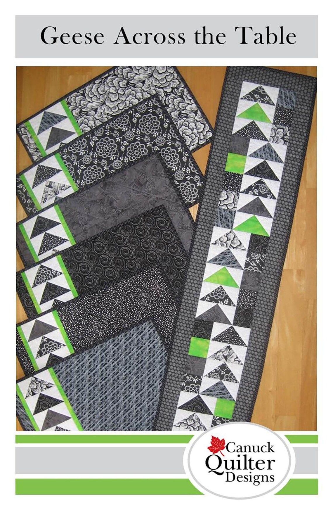 Geese Across the Table Runner Quilting Pattern From Canuck - Etsy