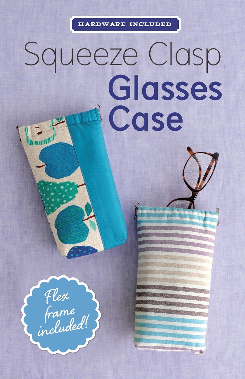 Squeeze Clasp Glasses Case Sewing Pattern From Zakka Workshop BRAND NEW ...