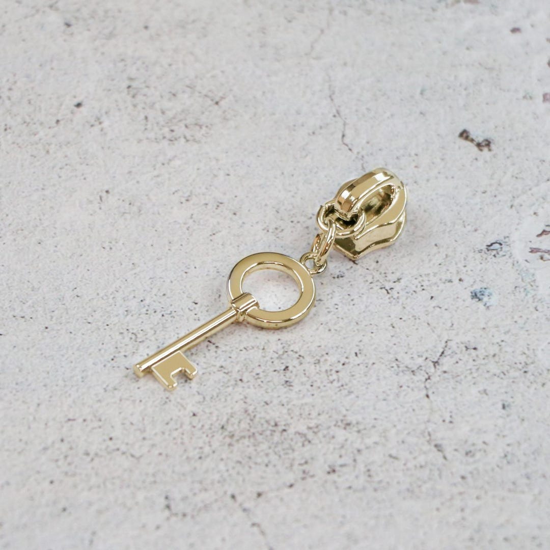 4 Pack of A Key Zipper Pulls Size 5, Choose From 5 Colors, From Sallie ...