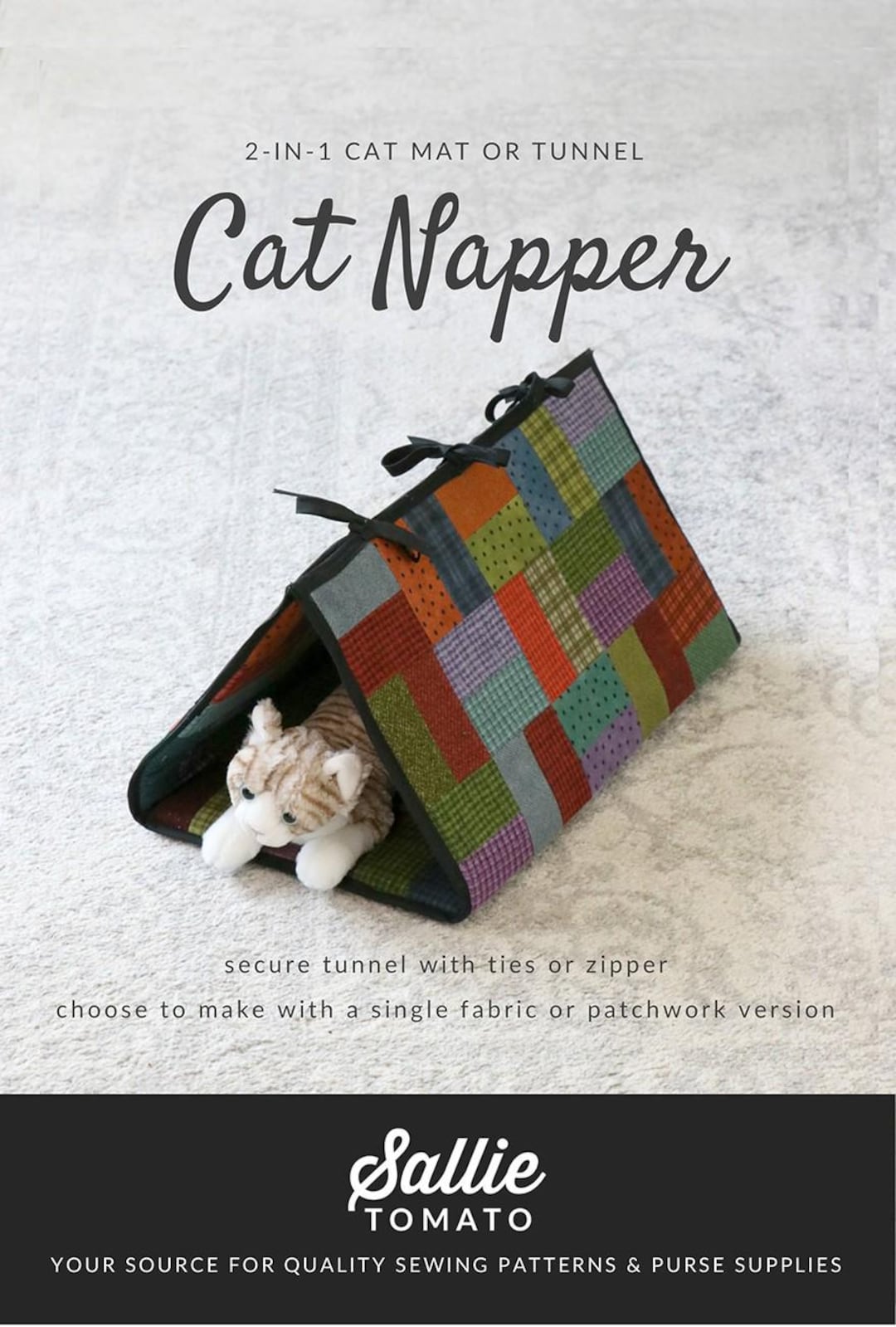 Cat Napper Sewing Pattern From Sallie Tomato BRAND NEW, Please See Item ...
