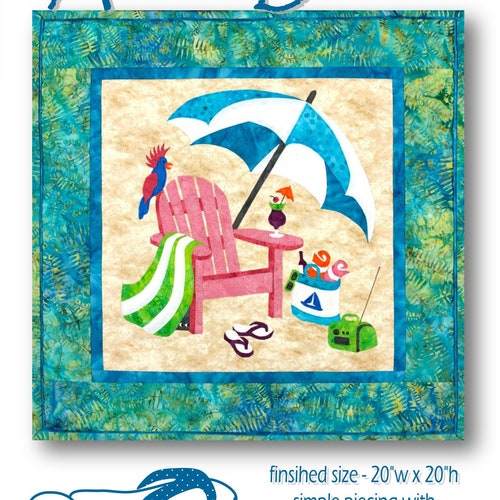 Beach Time Quilt Pattern - Etsy