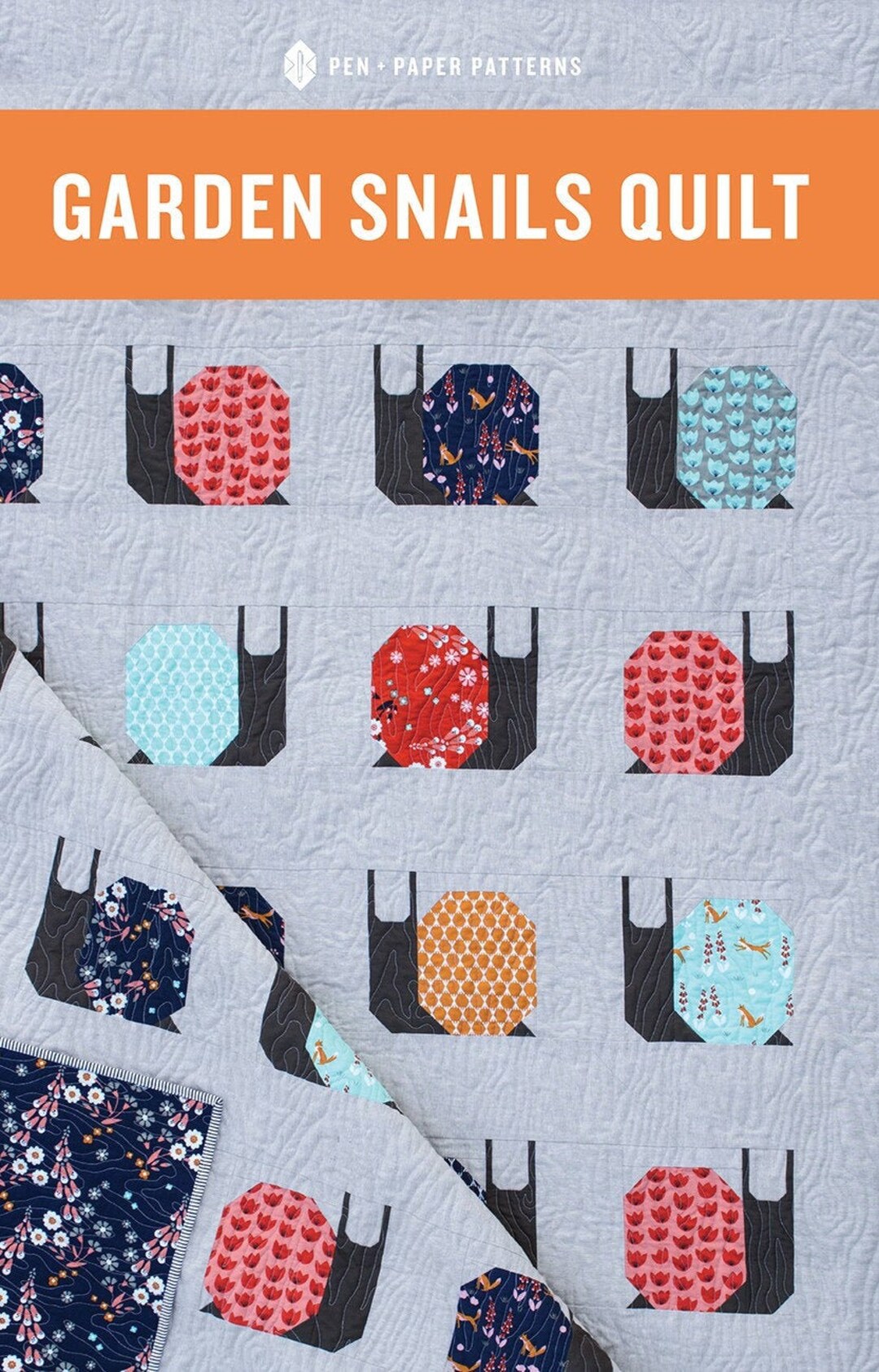 Garden Snails Quilt Quilting Pattern From Pen and Paper Patterns BRAND ...