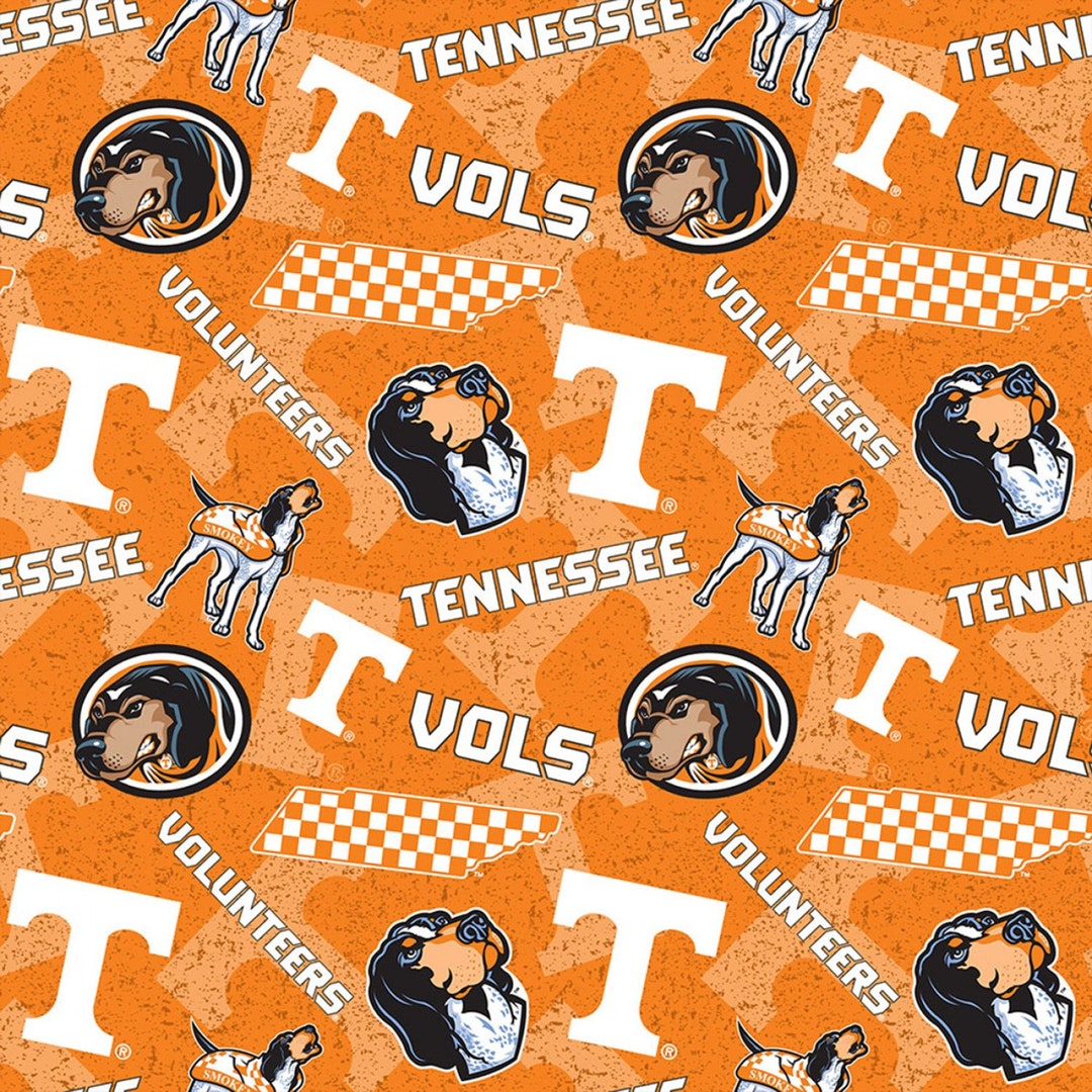 The University of Tennessee Volunteers Tone on Tone Orange Cotton ...