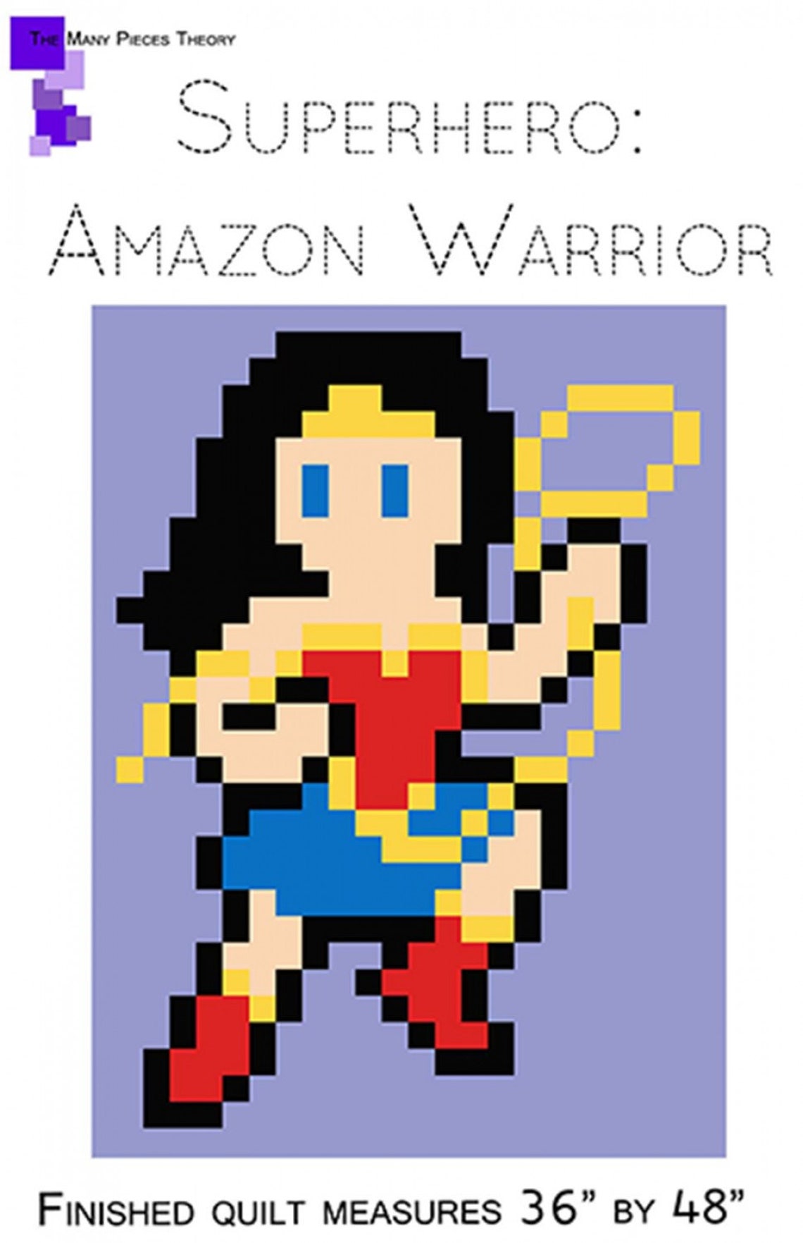Amazon Warrior Wonder Woman Quilt Quilting Pattern From - Etsy