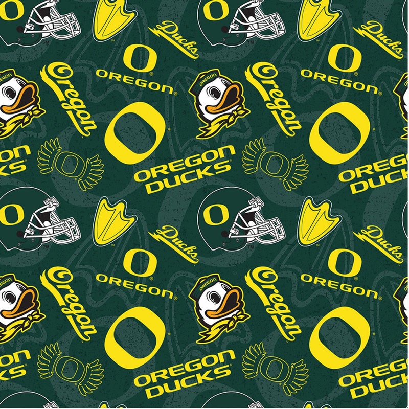 Oregon Ducks Fabric - Etsy