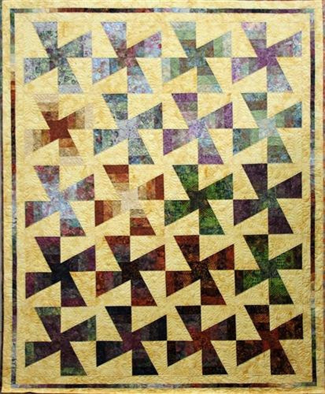 Bali Swirls Quilt Quilting Pattern From Cindi Mccracken Designs BRAND ...