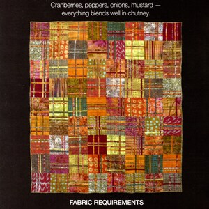 Cranberry Chutney Quilt, A Quilting Pattern From Madison Cottage Design ...