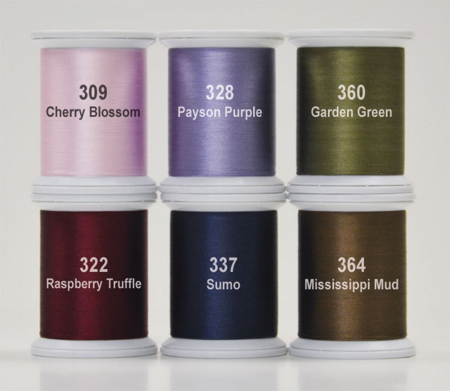 Kimono Silk Thread Set Happy Trails Collection 6 Spools From Superior ...