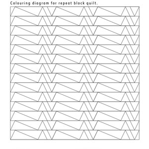 Cotter Tempter Quilt Pattern, Acrylic Template Included From Jen ...