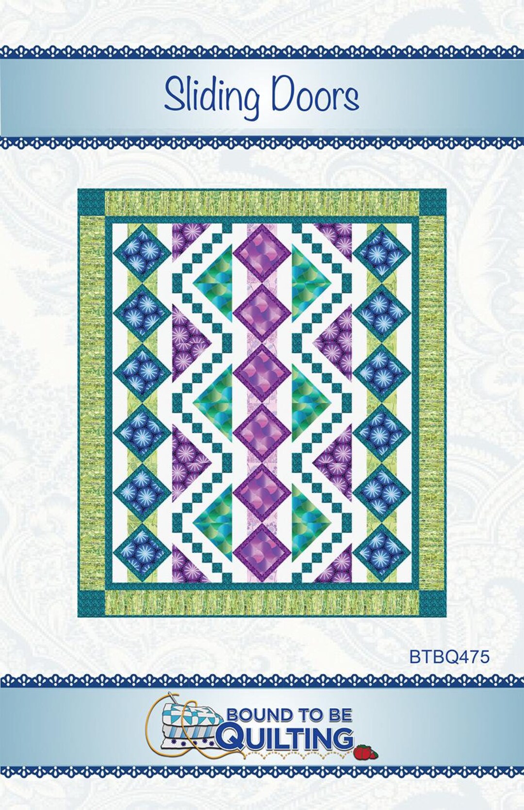 Sliding Doors Quilt Pattern, From Bound to Be Quilting BRAND NEW ...