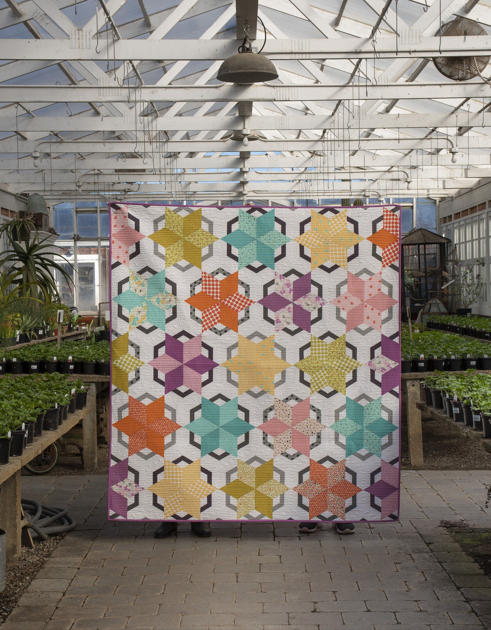 Vintage Windmill Quilt Pattern From Krista Moser the Quilted - Etsy