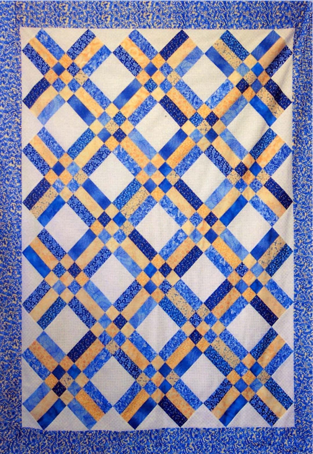 Crossed Path Quilt Quilting and Sewing Pattern, From Cozy Quilt Designs ...